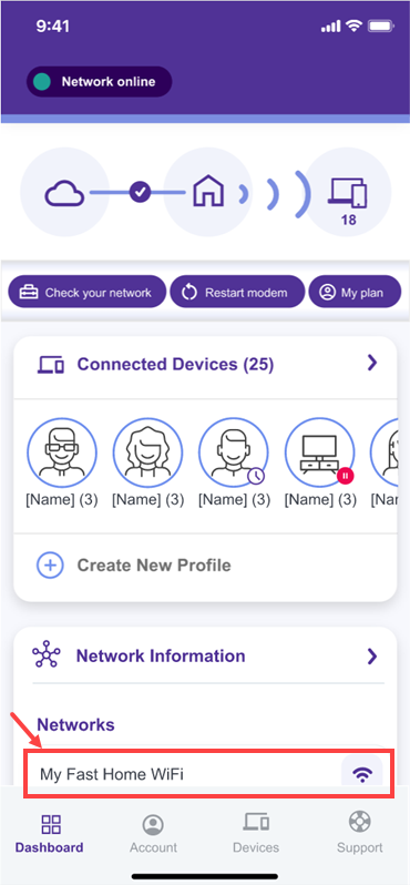 Change WiFi Password | Quantum Fiber